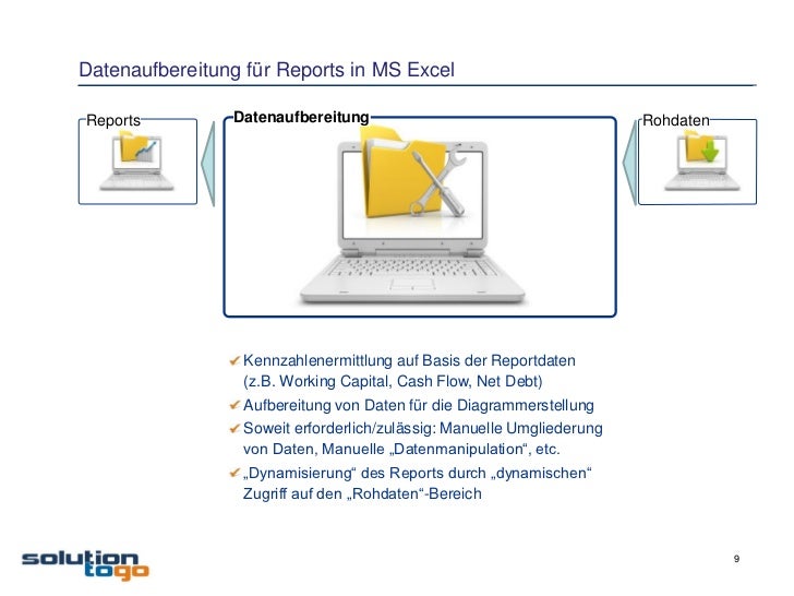 Excellent reporting in ms excel