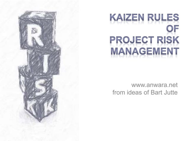 Kaizen Rules of Project Risk Management | PPTX