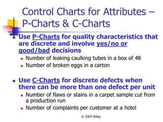 Statirstical Process Control in manufacturing | PPT