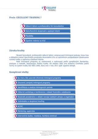 Excellent training_about | PDF