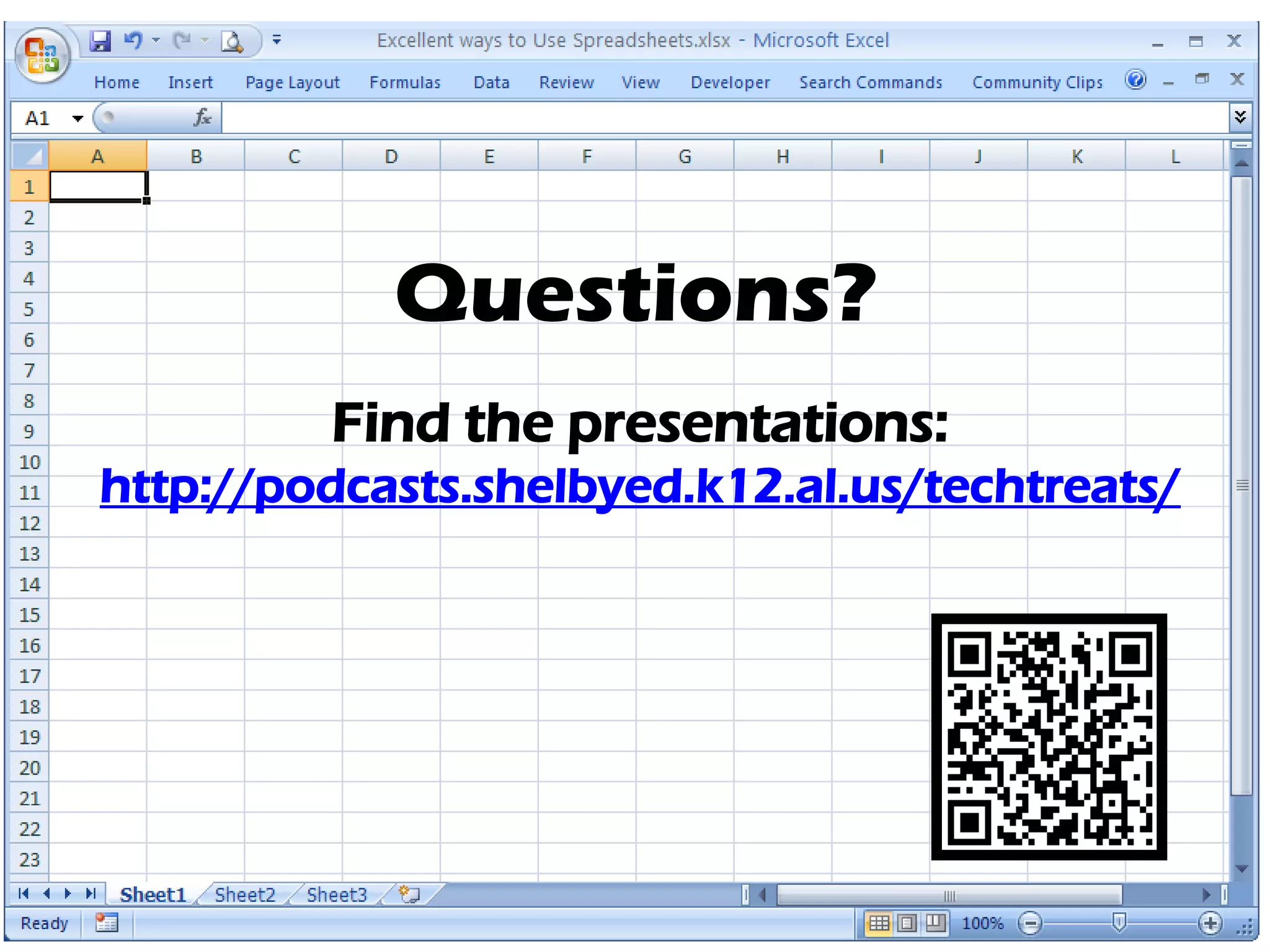 Excellent ways to use spreadsheets | PDF