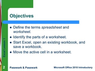 Excel lesson01 | PPTX