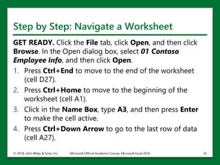 excel_level_1_for_worksheet_how to open it | PPTX