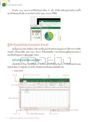 คู่มือการใช้งาน Excel manual | PDF