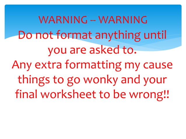 Excel module 1 PowerPoint | PPTX | Computer Software and Applications | Computing
