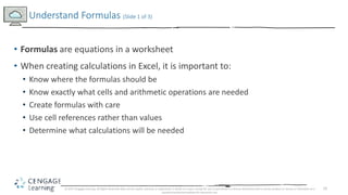 Excel module 1 ppt presentation | PPTX