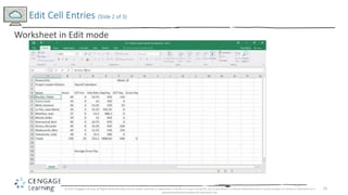 Excel module 1 ppt presentation | PPTX
