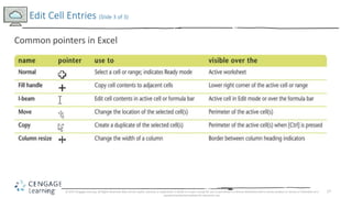 Excel module 1 ppt presentation | PPTX