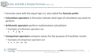 Excel module 1 ppt presentation | PPTX