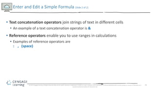 Excel module 1 ppt presentation | PPTX