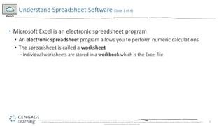 Excel module 1 ppt presentation | PPTX