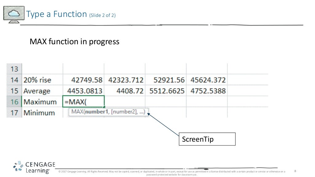 Excel Module 2 Ppt Presentation