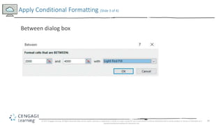 Excel module 3 ppt presentation | PPT
