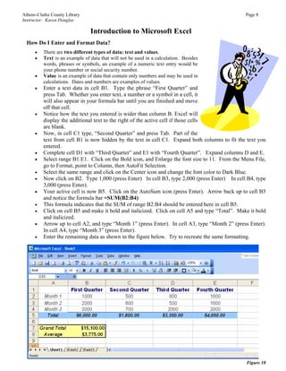 Microsoft Excel | PDF | Operating Systems | Computer Software and ...