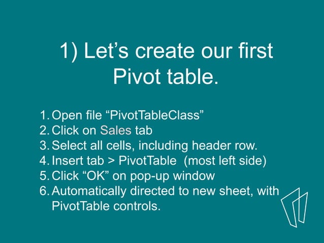 Excel Pivot Tables April 2016.pptx
