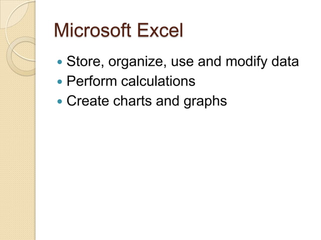 Excel PowerPoint | PPTX