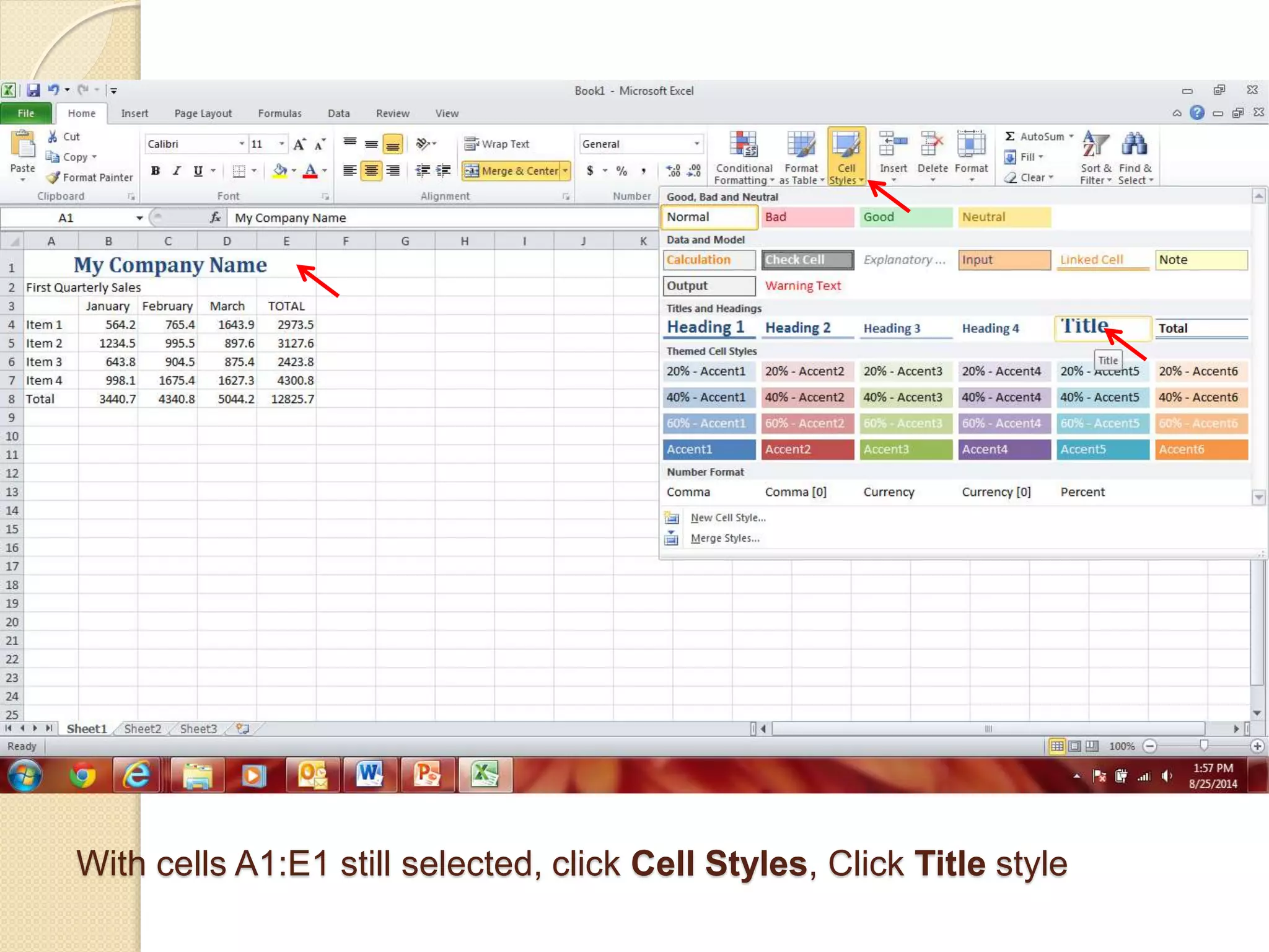 Excel 2010 | PPTX