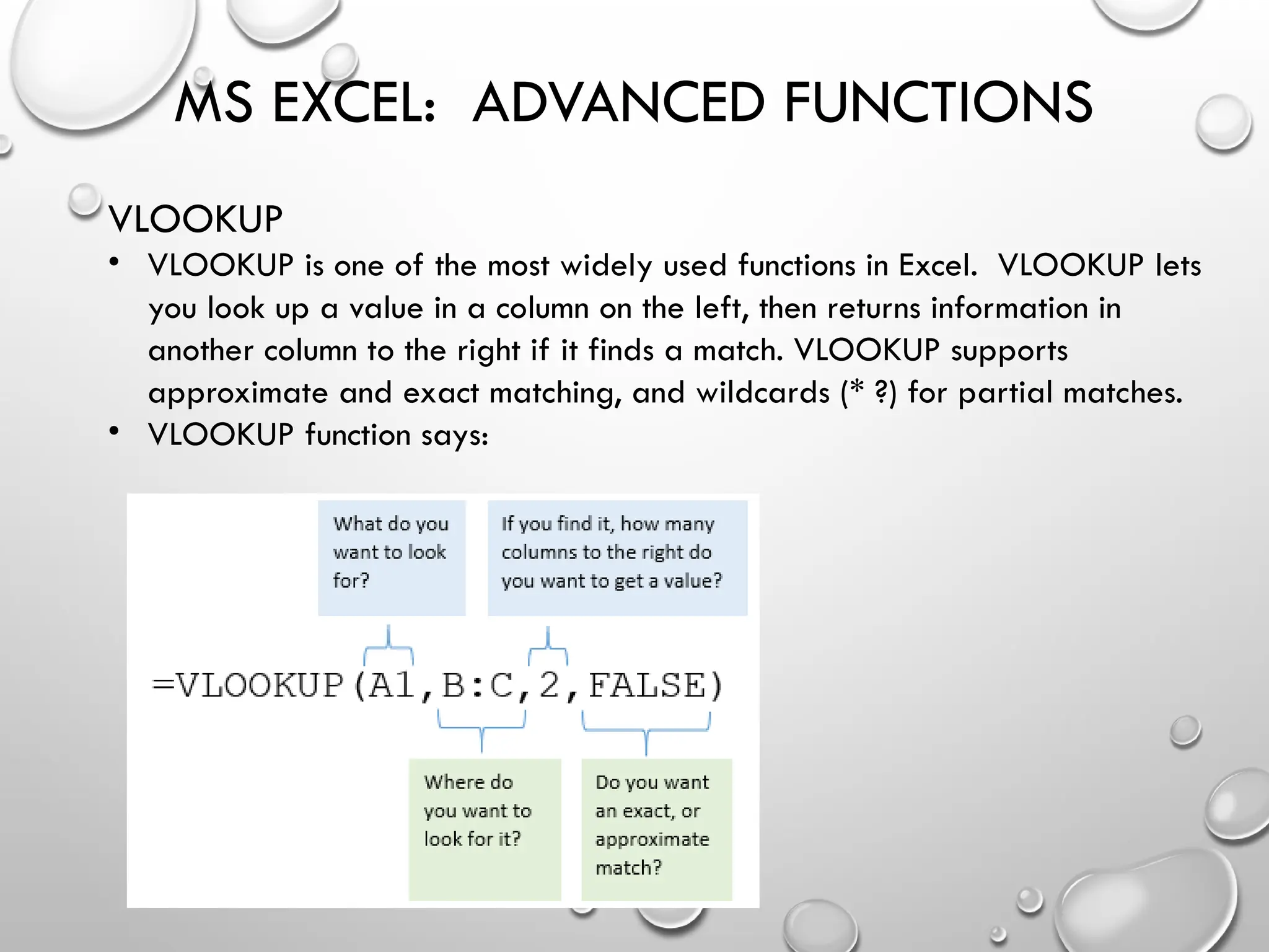 micro soft advanced excel setting it up with micro soft excelppt.pptx