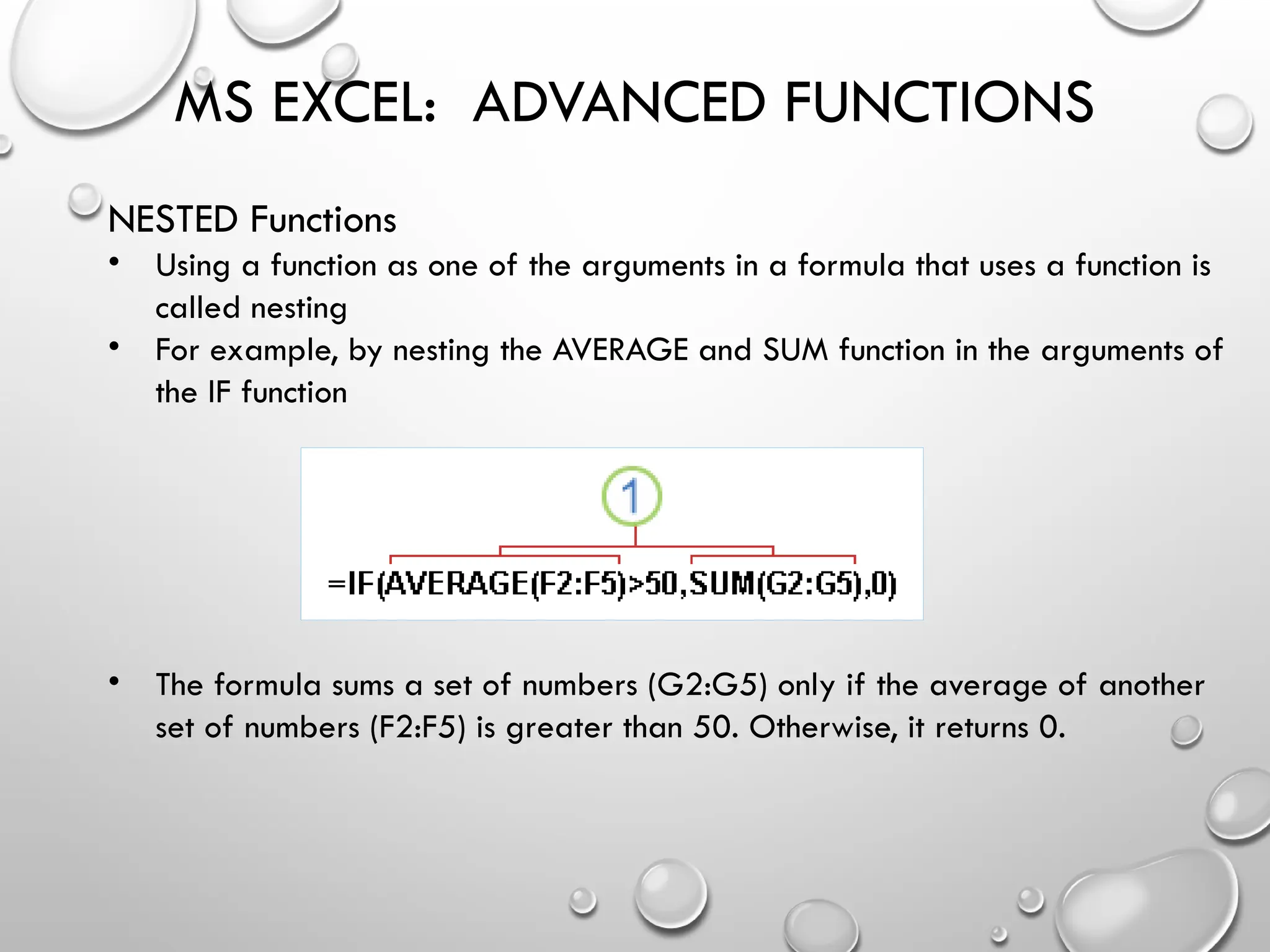 micro soft advanced excel setting it up with micro soft excelppt.pptx
