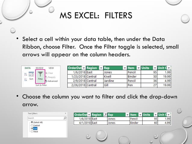 micro soft advanced excel setting it up with micro soft excelppt.pptx