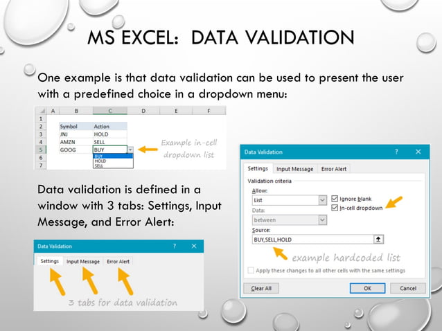 micro soft advanced excel setting it up with micro soft excelppt.pptx