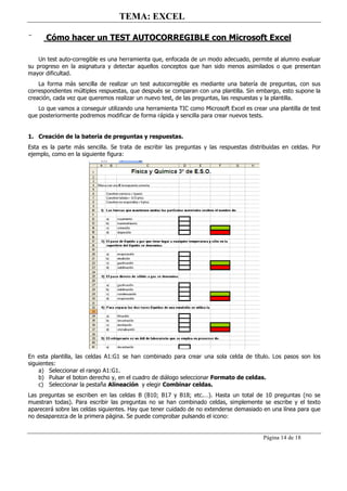 Excel practicas | PDF