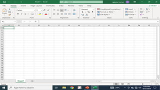 Ms excel all topics mentioned in this pptx | PPT