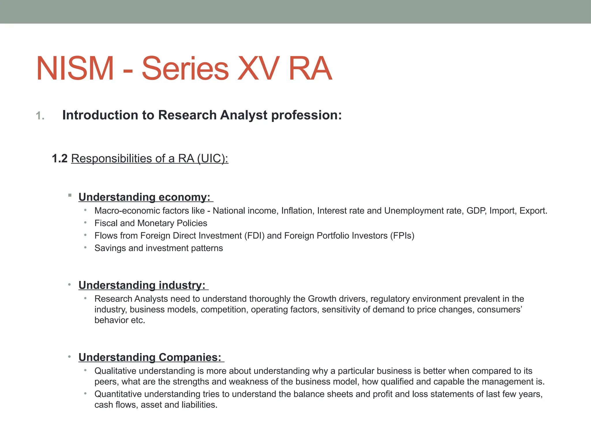 Excel Presentation - NISM RESEARCH ANALYST (2).pptx