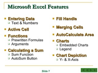 Microsoft Excel Project 1 Presentation | PPT