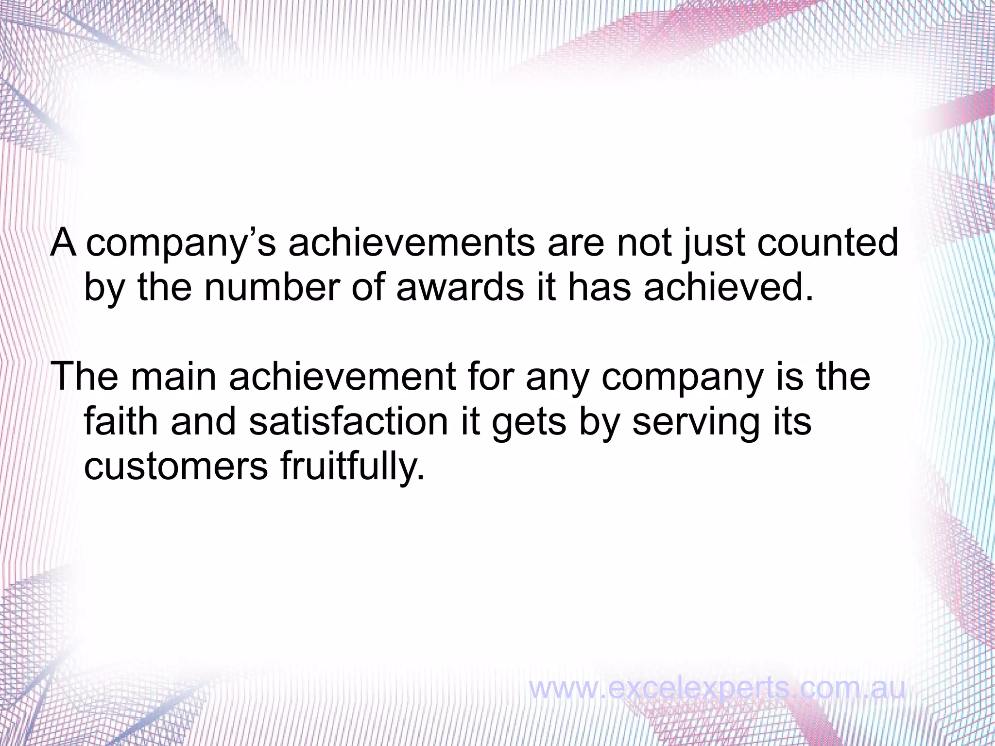 Excel programmers | PPT