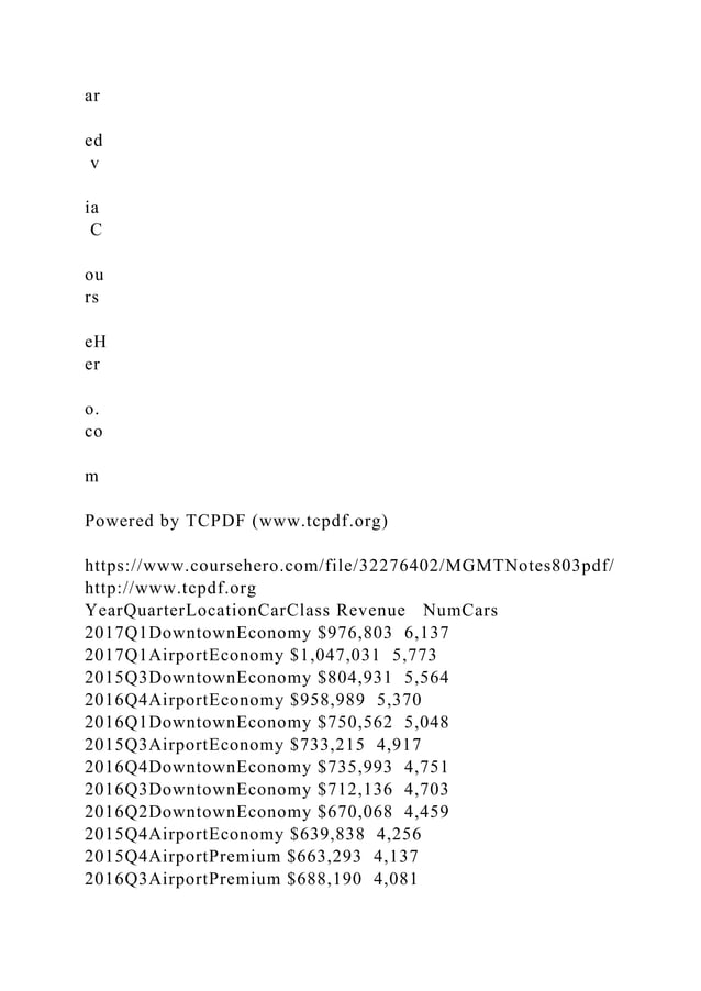 Excel Project 1 – MS Excel (Summer 2018) Use the project descripti.docx