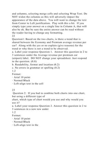 Excel Project 1 – MS Excel (Summer 2018) Use the project descripti.docx