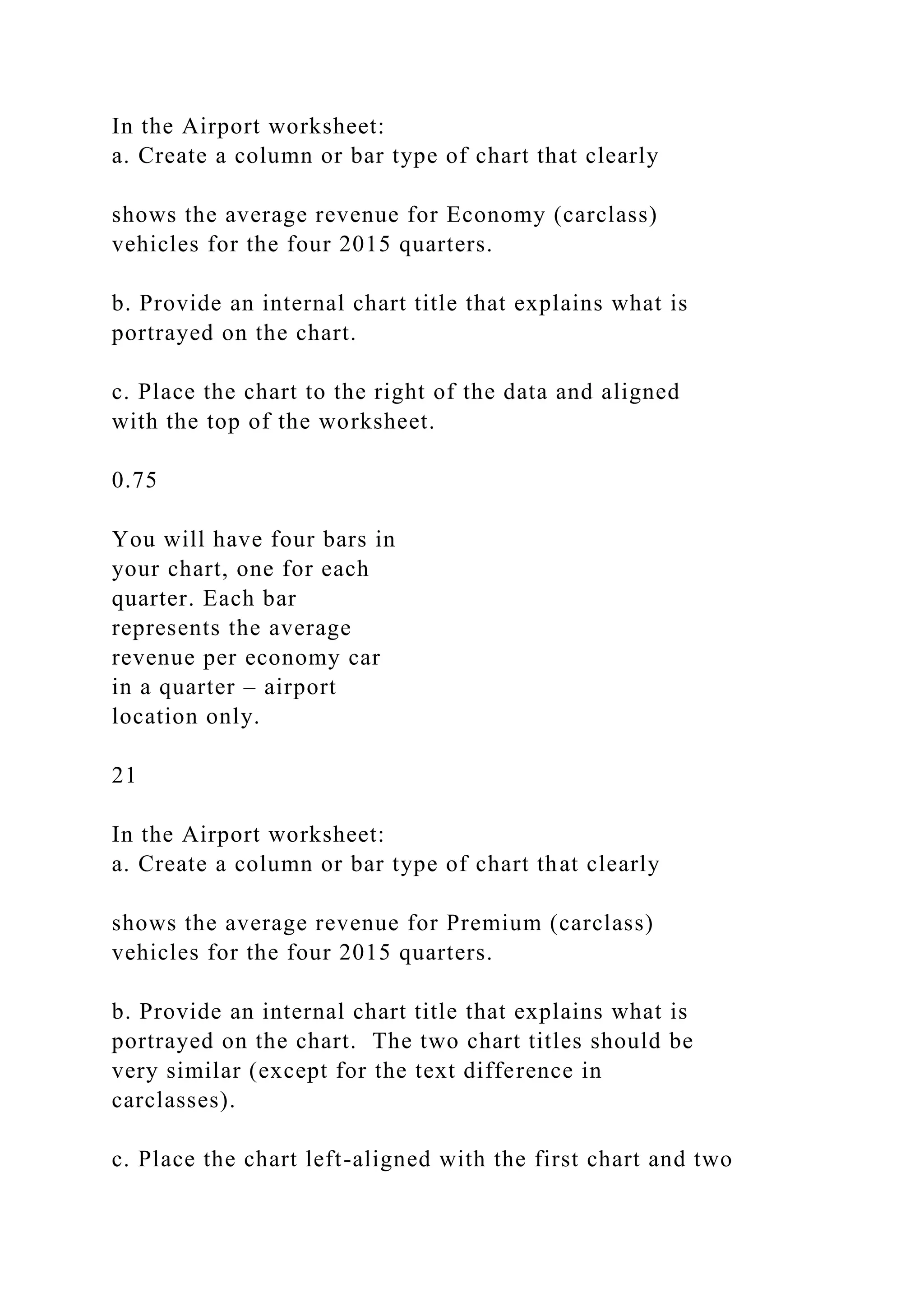 Excel Project 1 – MS Excel Use the project description HER.docx | Desktop Publishing | Computer ...