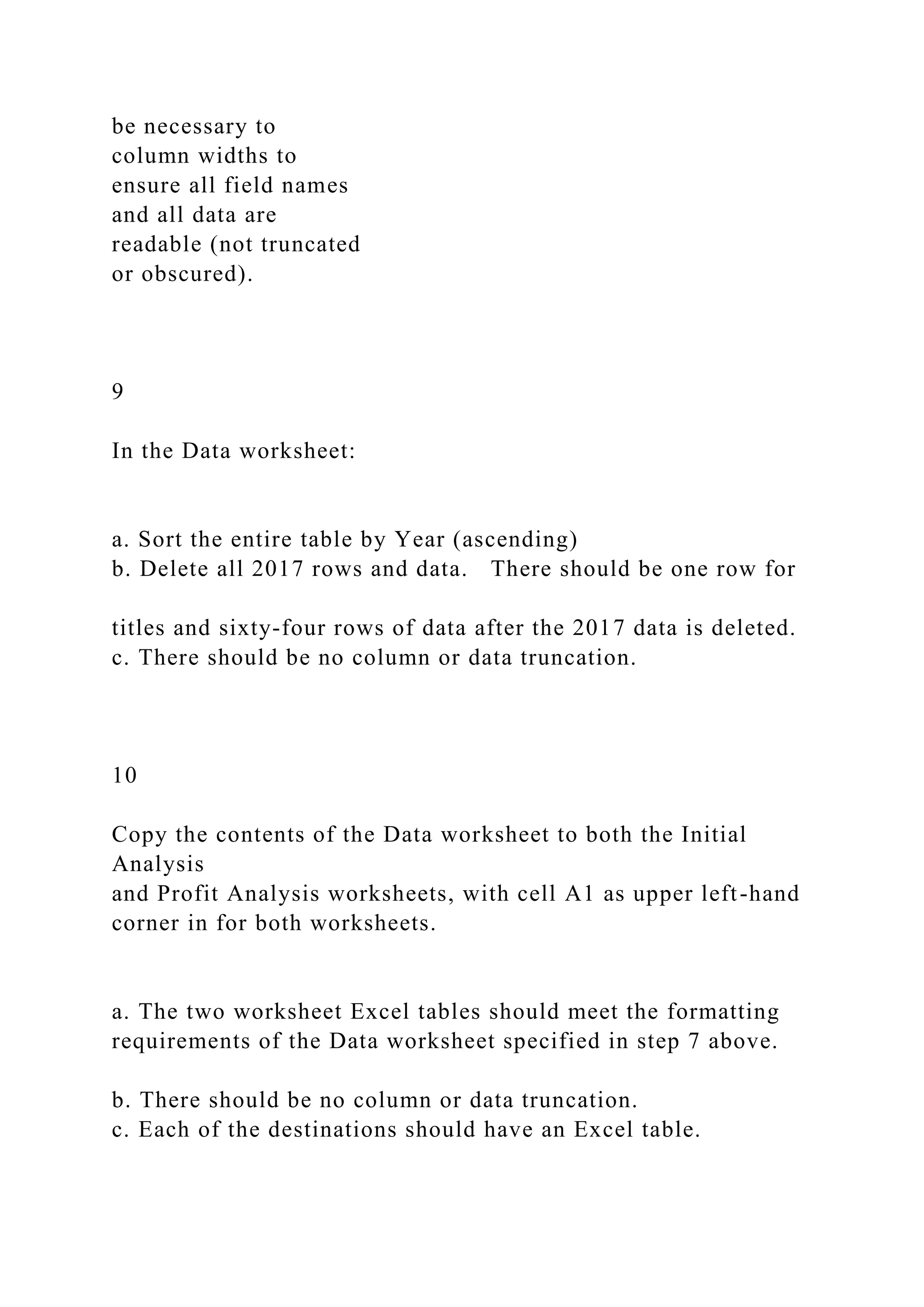 Excel Project 2 – MS Excel (Summer 2019) Use the pro.docx | Desktop Publishing | Computer ...