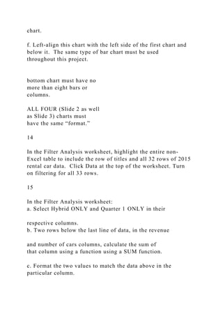 Excel Project 3 – MS Excel (Fall 2018) Use the project.docx