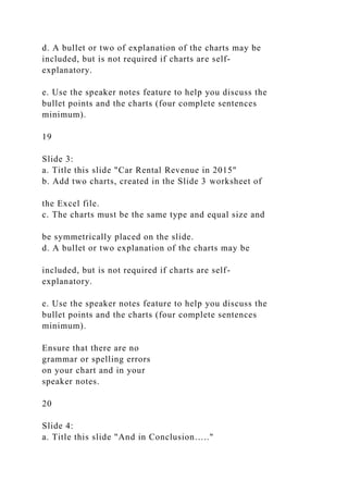 Excel Project 3 – MS Excel (Fall 2018) Use the project.docx