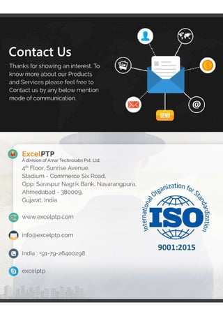 Excelptp-company-profile by Amar infotech | PDF