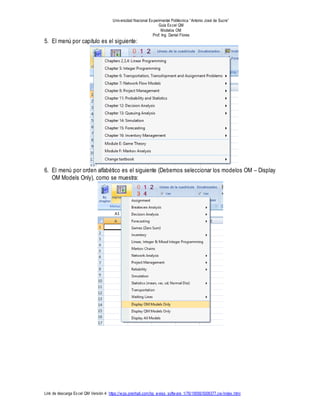 Excel qm guia basica | DOCX