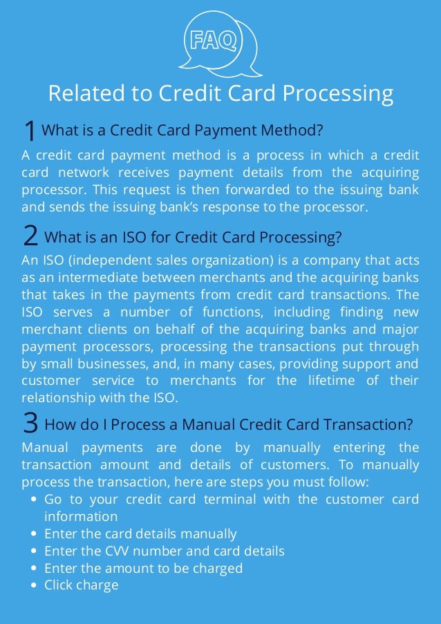 Guide to Understanding Credit Card Processing for Merchants | PDF