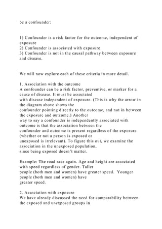 Excelsior College PBH321 1 Confounding .docx