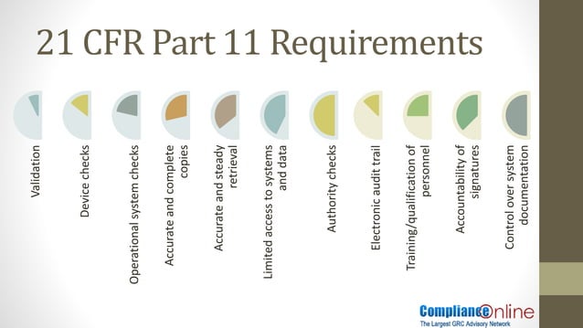 Excel spreadsheets how to ensure 21 cfr part 11 compliance | PPTX