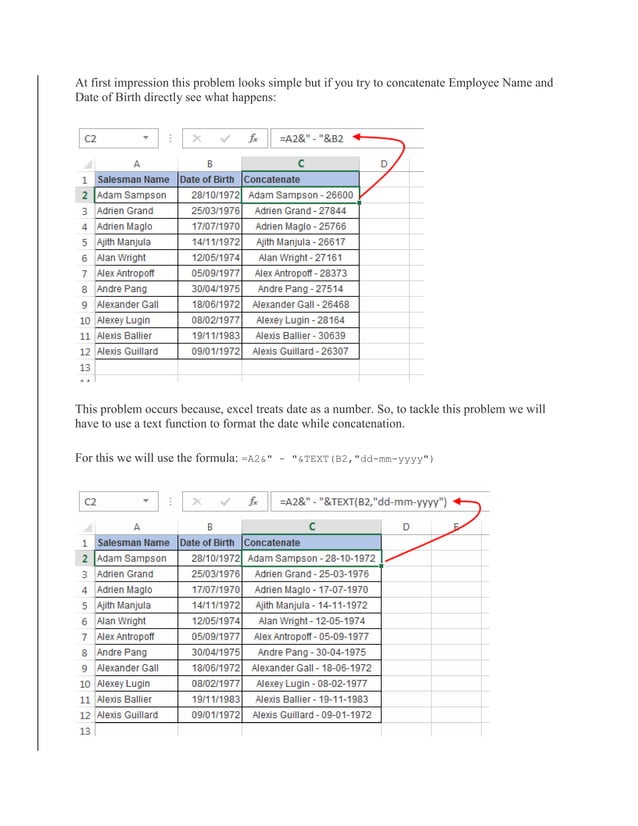 Excel text function | DOCX | Stocks and Bonds | Personal Investing
