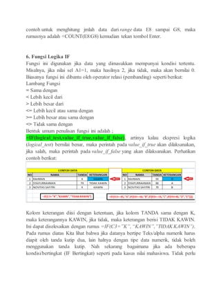 cara mudah menulis rumus ms.excel | DOCX