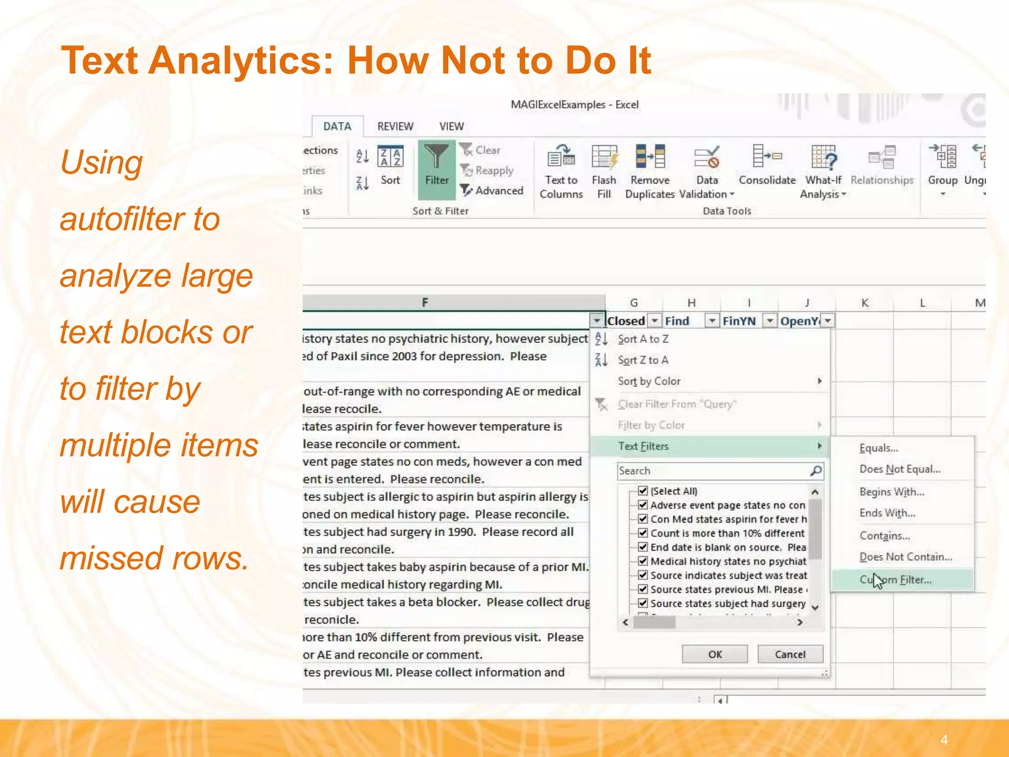 Microsoft Excel Advanced Tips | PPT