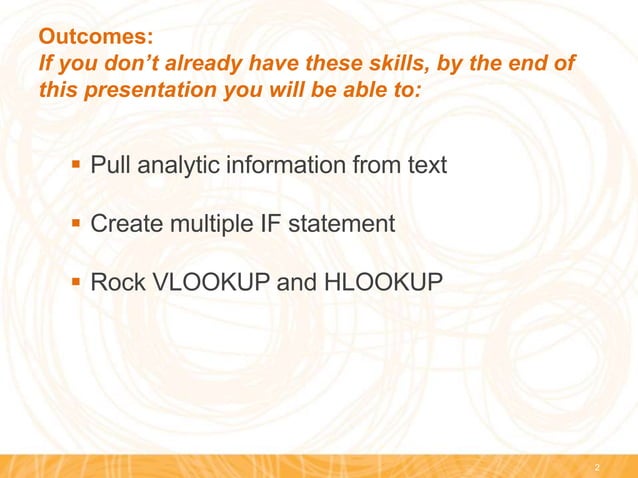 Microsoft Excel Advanced Tips | PPT