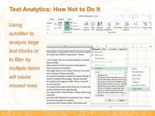 Microsoft Excel Advanced Tips | PPT