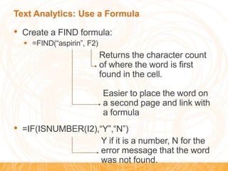 Microsoft Excel Advanced Tips | PPT