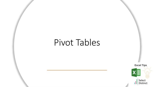 Excel Tips Pivot Tables.pptx