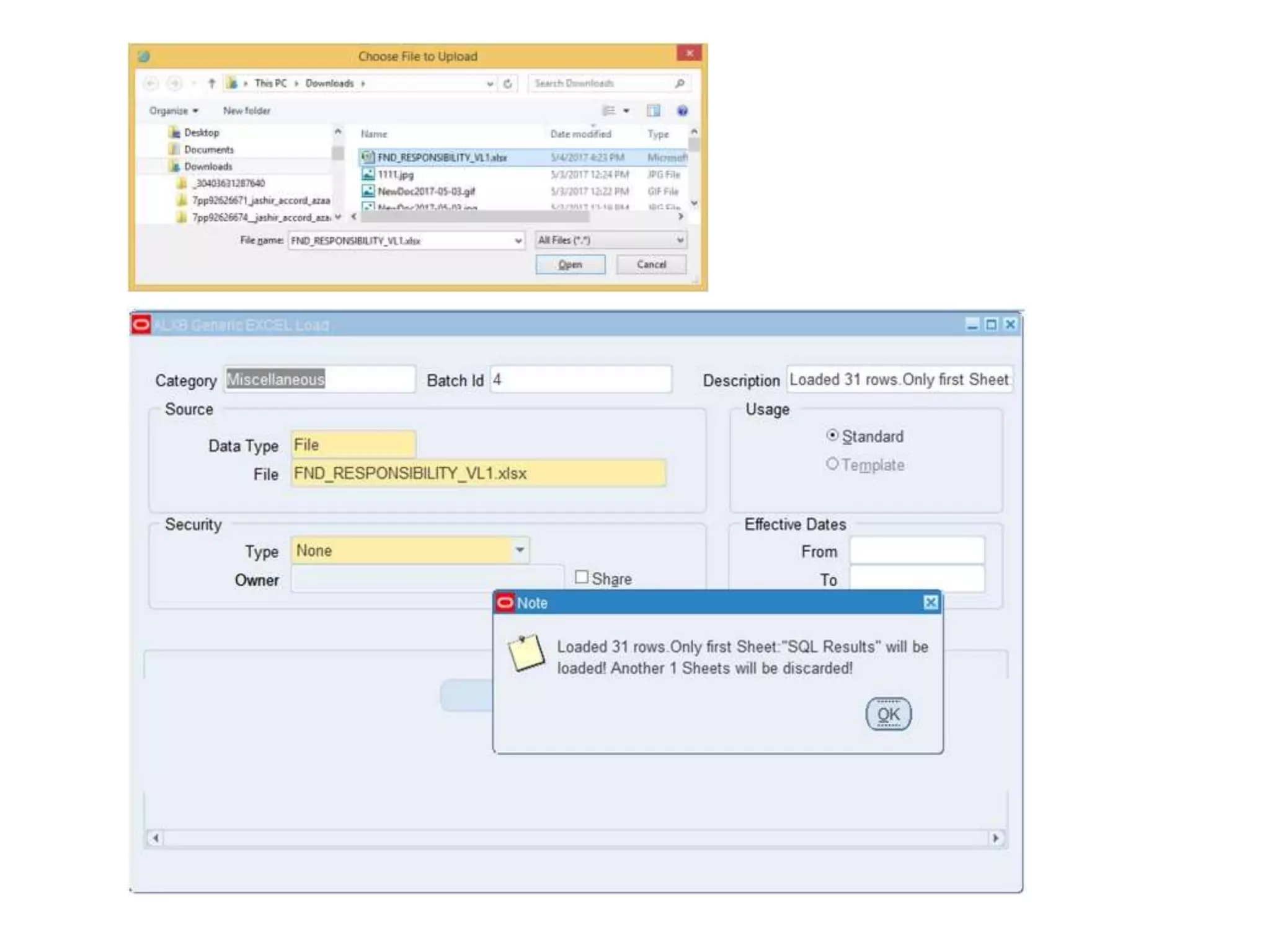 Upload Excel To Oracle Erp Simple As It Should Be Ppt