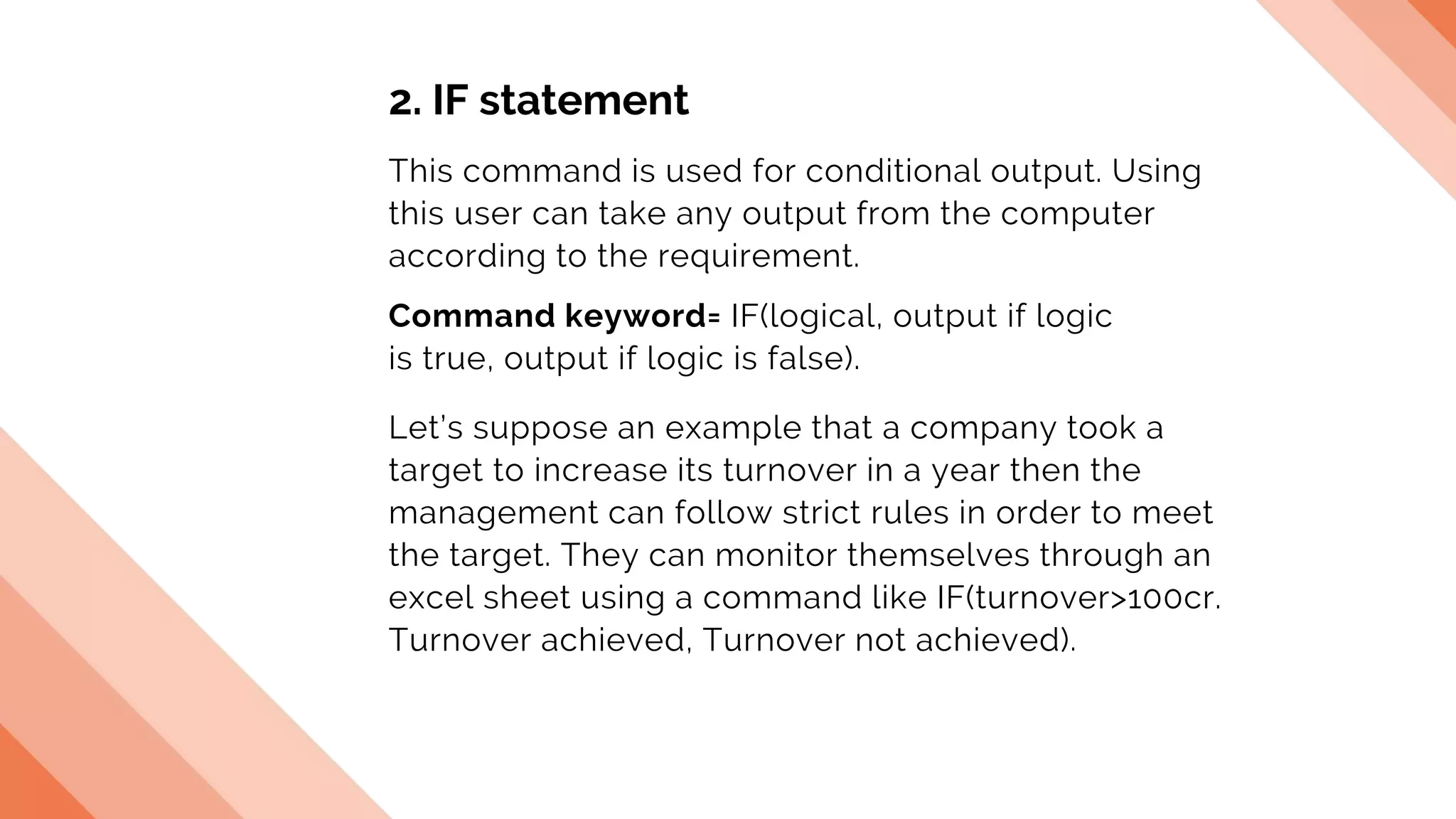 Excel Top 10 formula For The Beginners | PPT